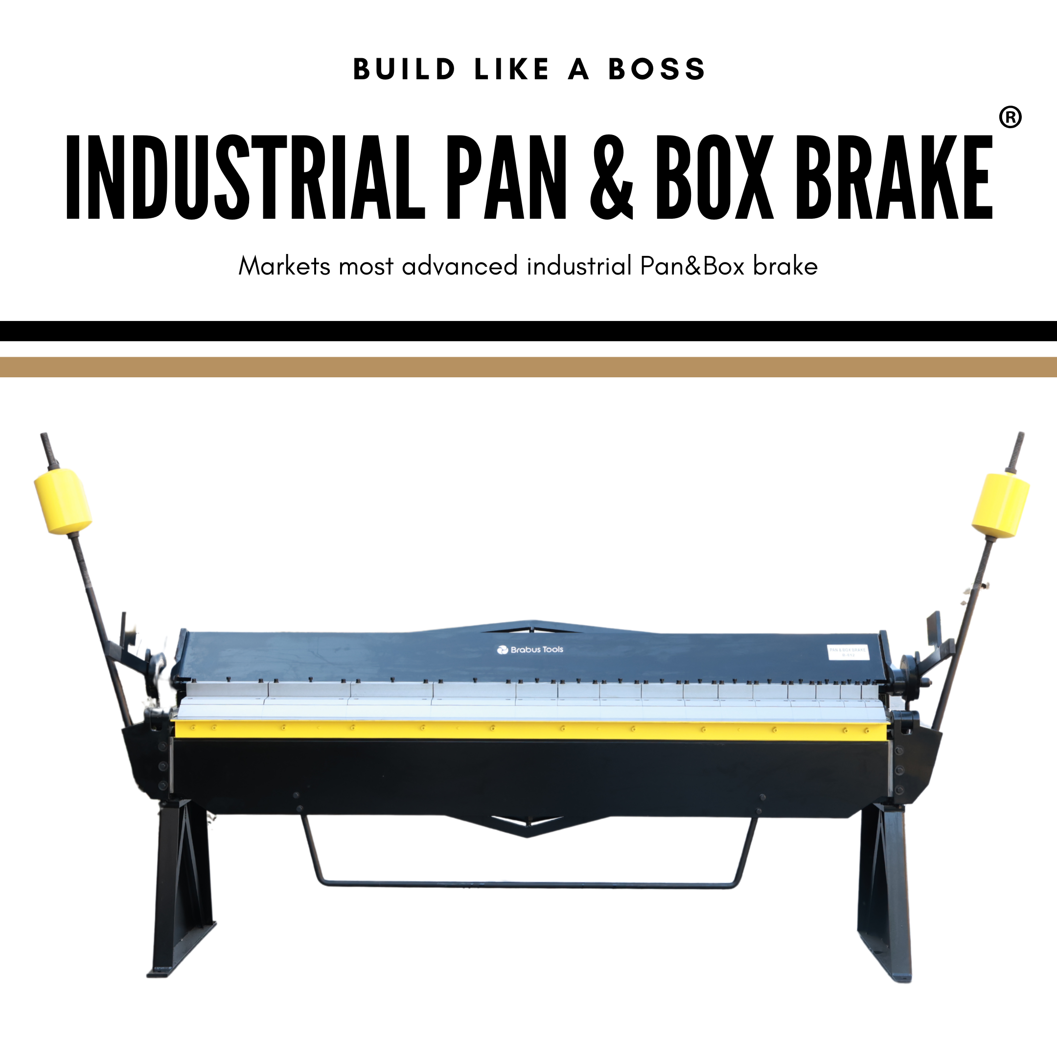 Industrial Pan&Box brake – Brabus Tools Inc