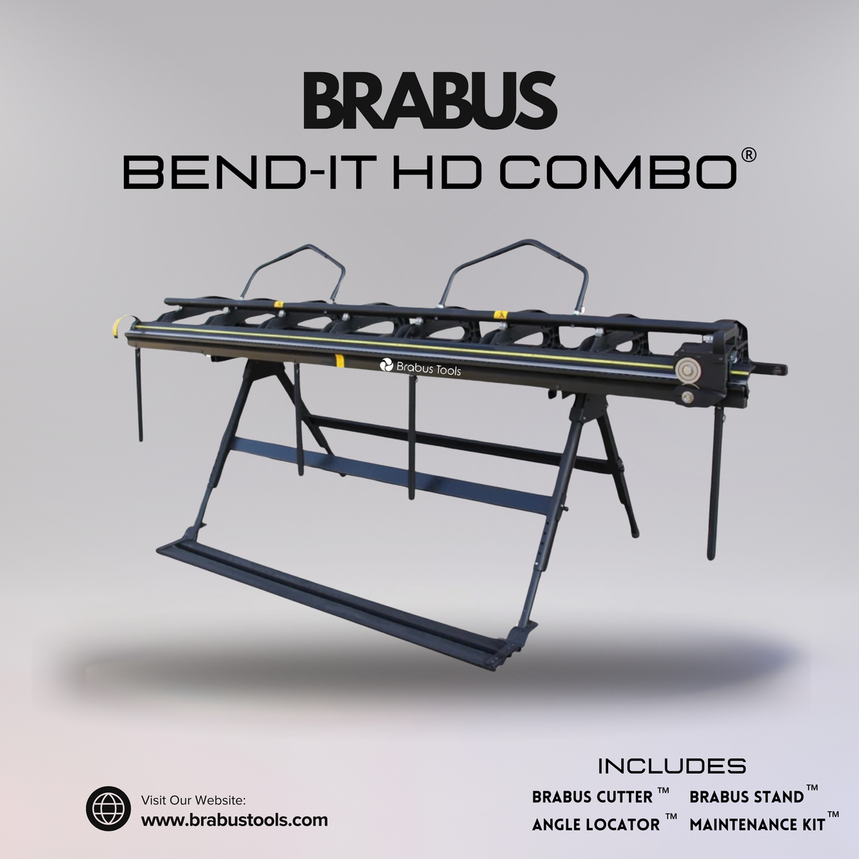 Brabus Bend-It HD Combo® 10’6”. 22” Throat Advanced Metal Brake Combo ...